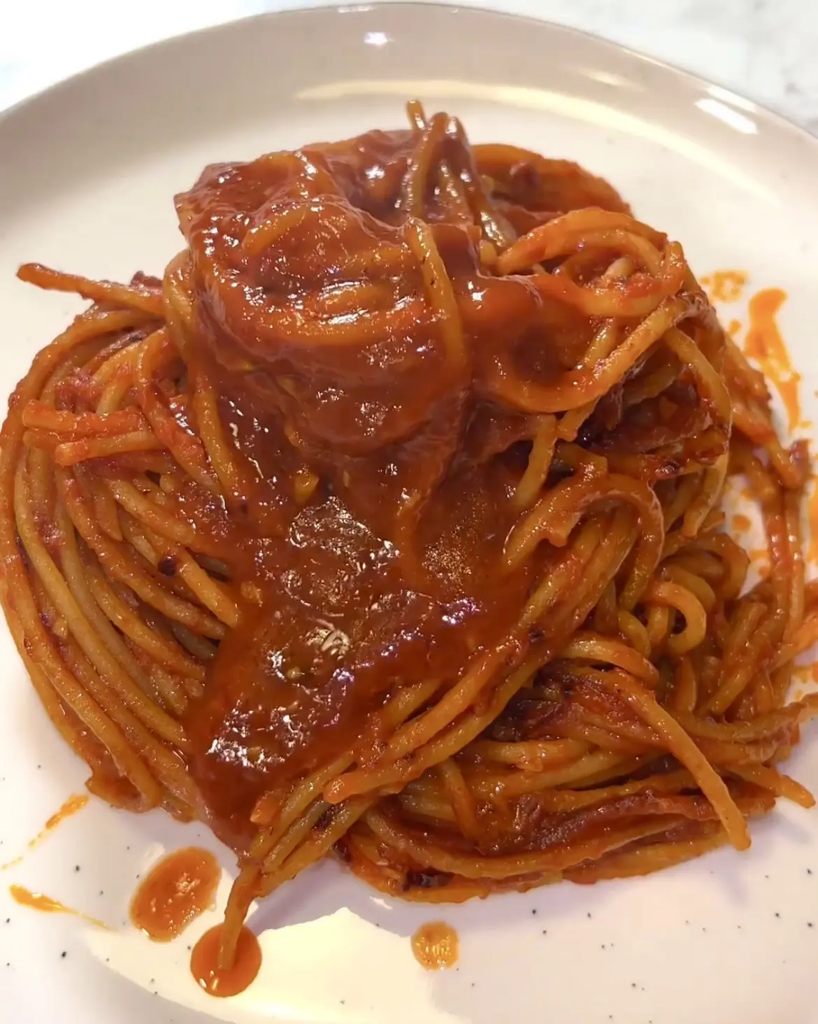 Vegan Spaghetti All’Assassina - A Fiery Italian Dish