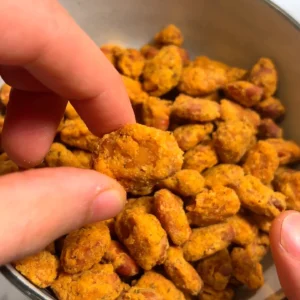 Crispy Butter Beans - A Crunchy Vegan Snack