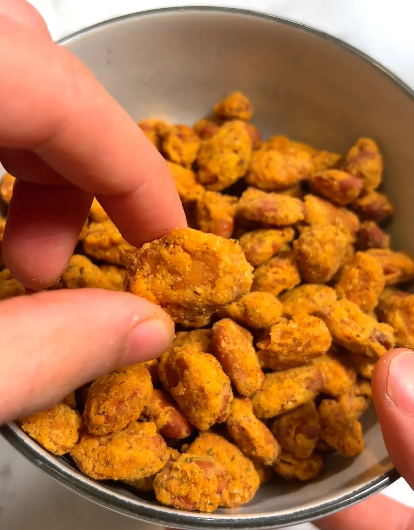 Crispy Butter Beans - A Crunchy Vegan Snack