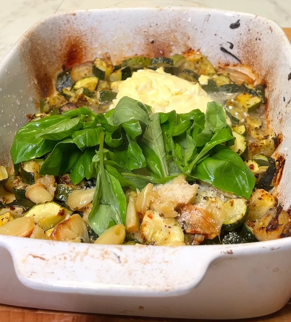 One-Tray Creamy Zucchini Pasta – Easy & Flavorful | Dr. Vegan