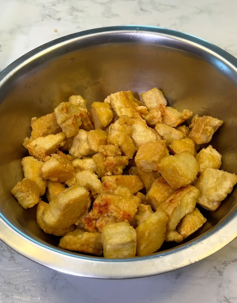 High Protein Vegan Meal Prep | Creamy Tuscan Tofu