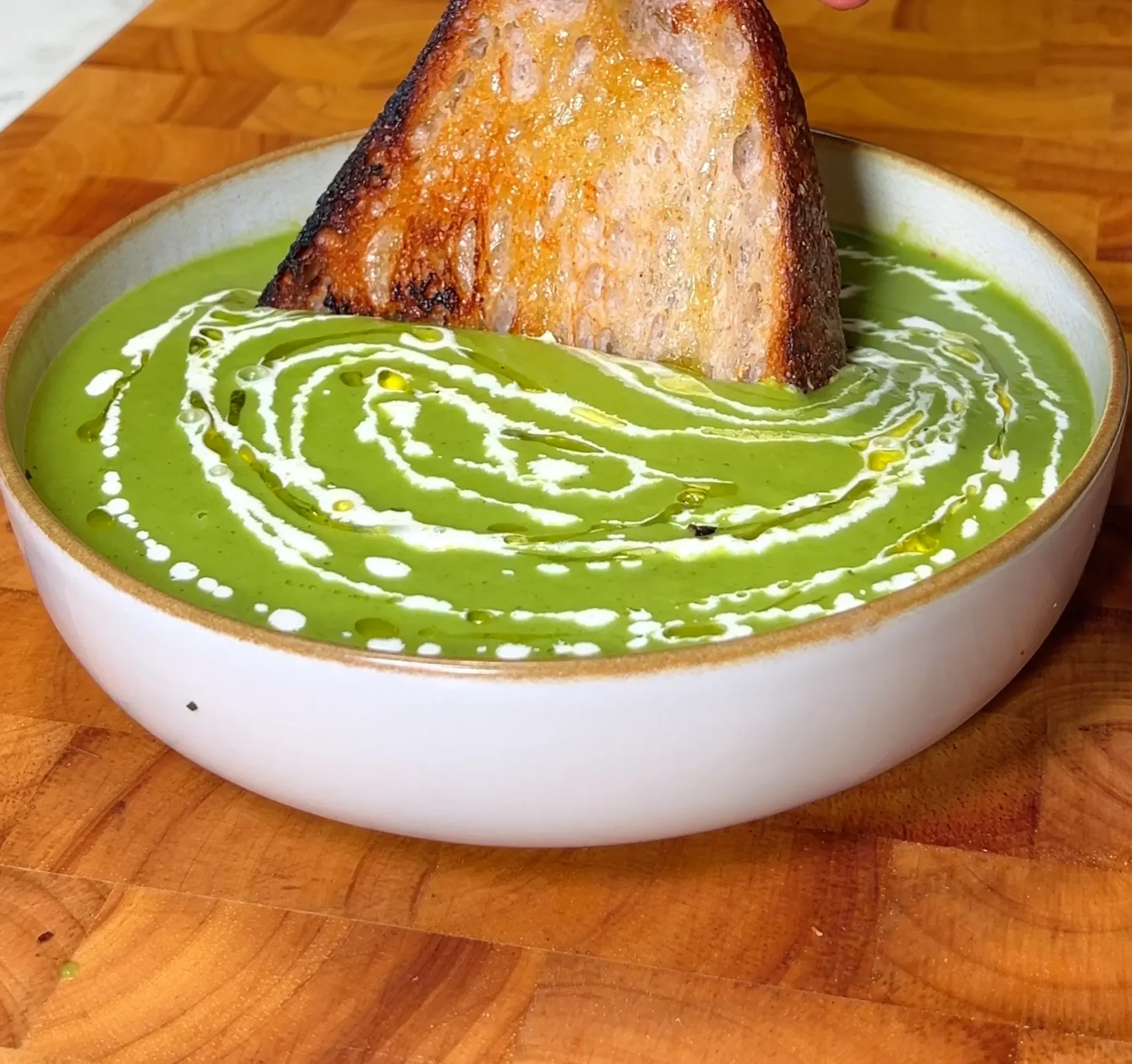 Roasted Green Vegetable Soup | Vegan Recipes | Dr. Vegan